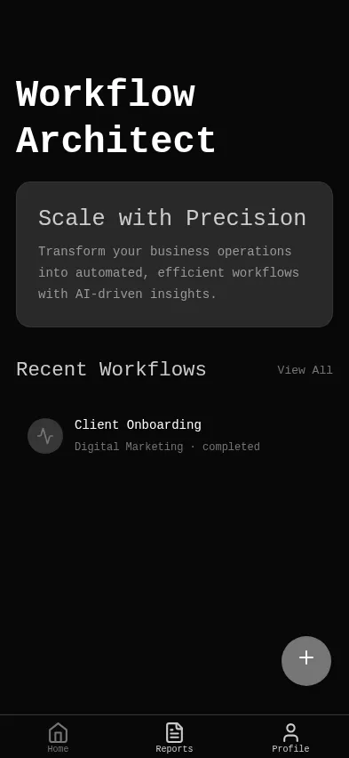 Workflow Architect Mobile
