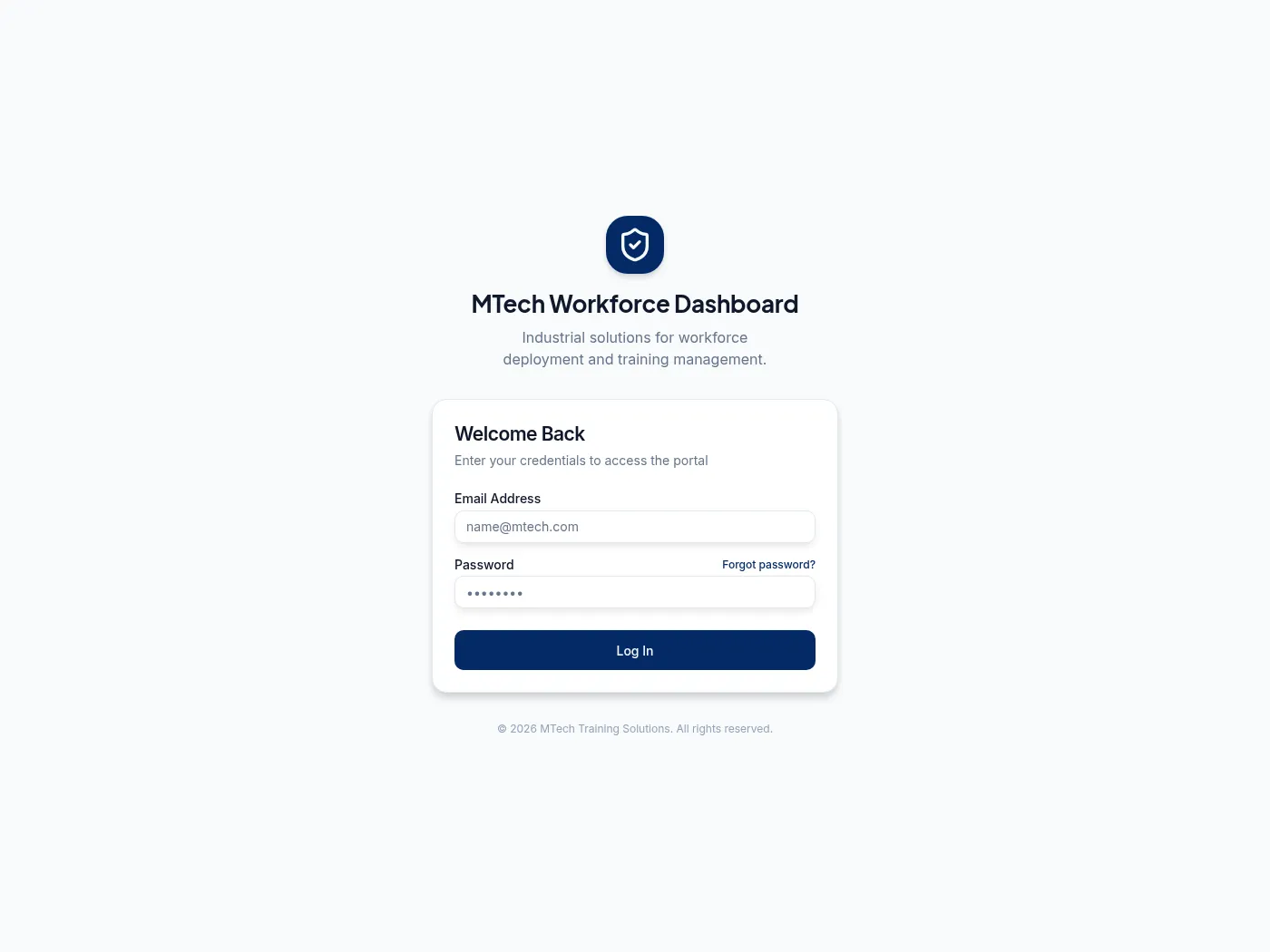 MTech Workforce Dashboard