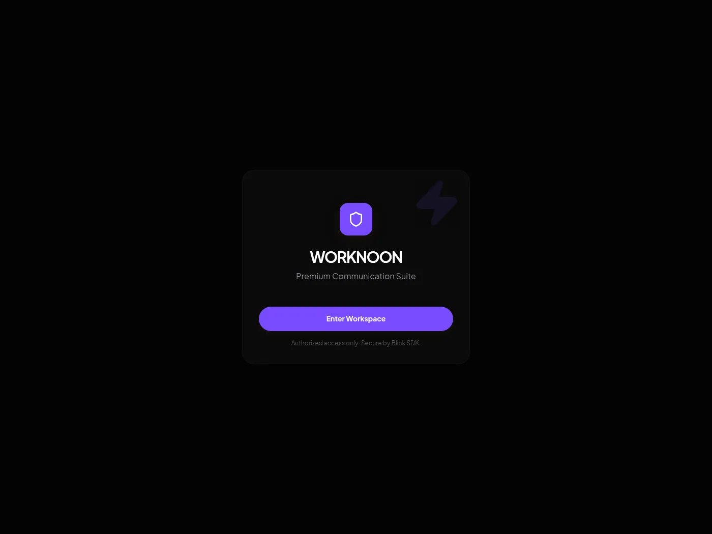 WorkNoon Chat Platform
