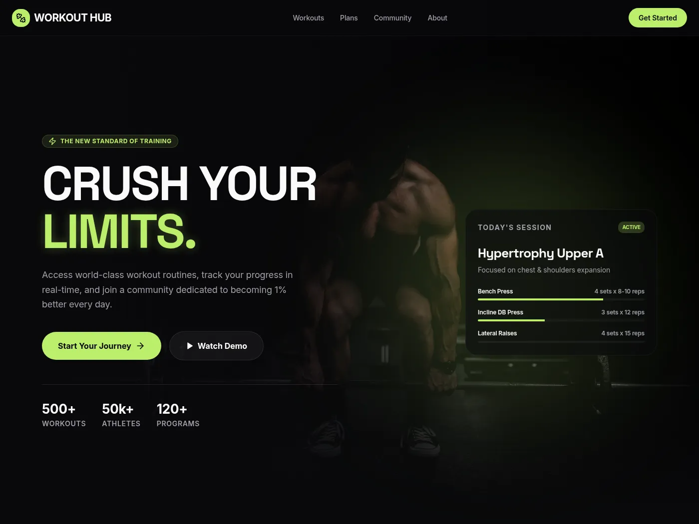 Workout Hub