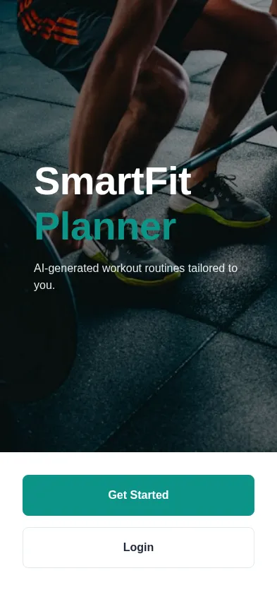 SmartFit Planner
