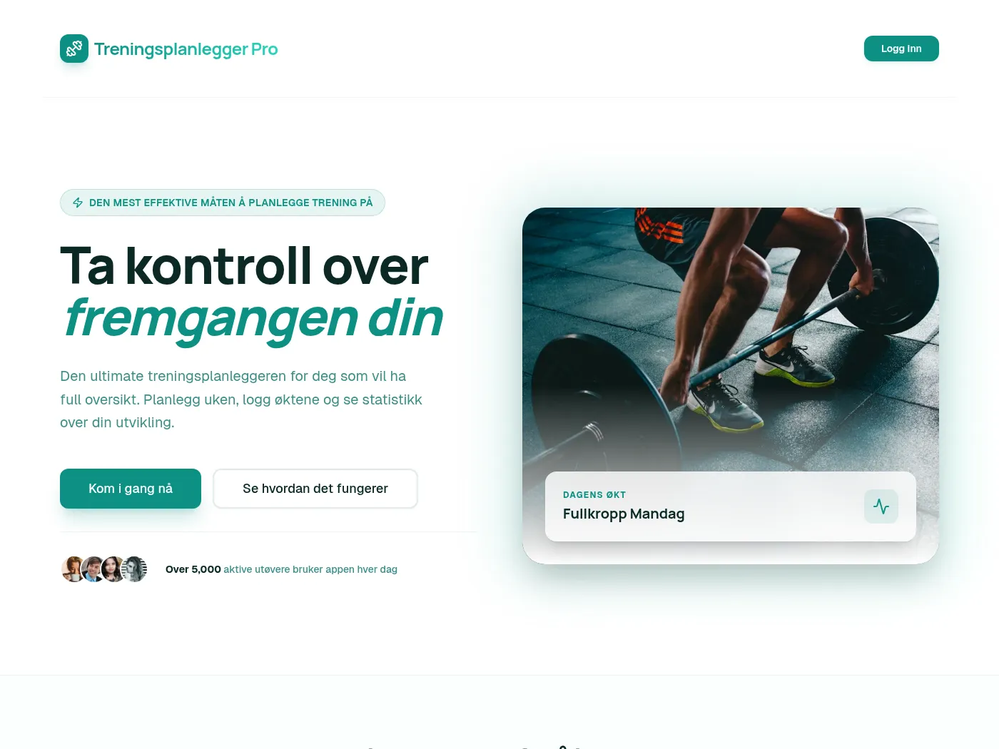 Treningsplanlegger Pro