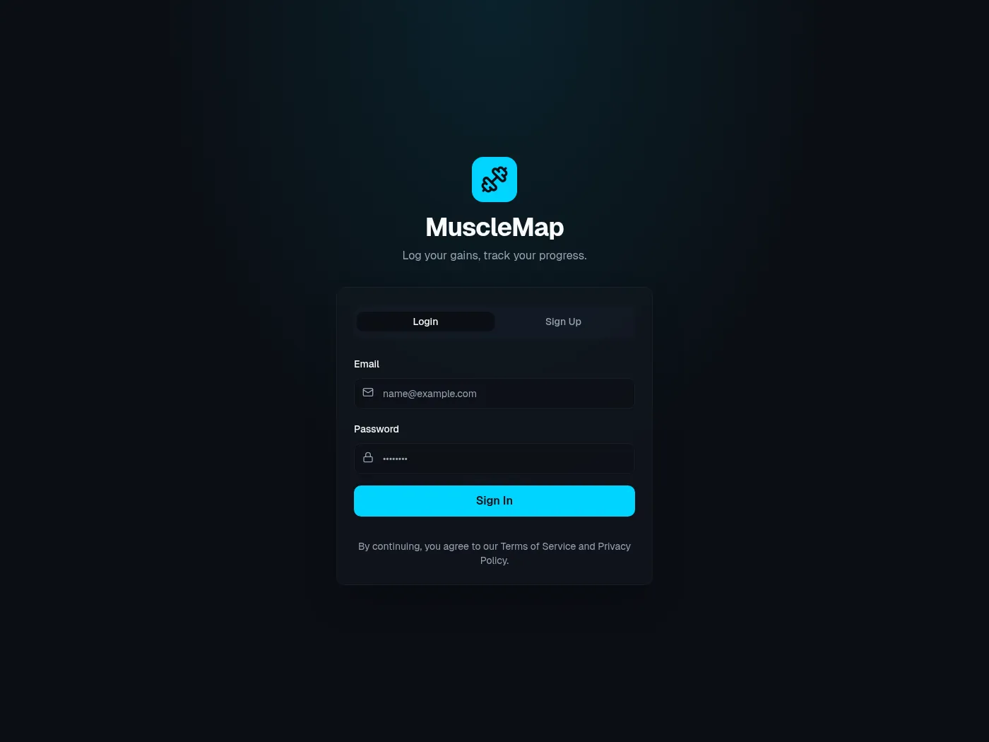 MuscleMap Tracker