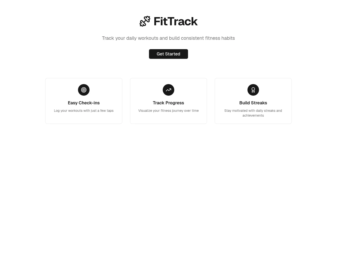 FitTrack App