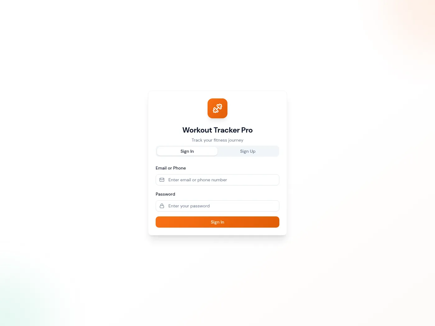 Workout Tracker Pro
