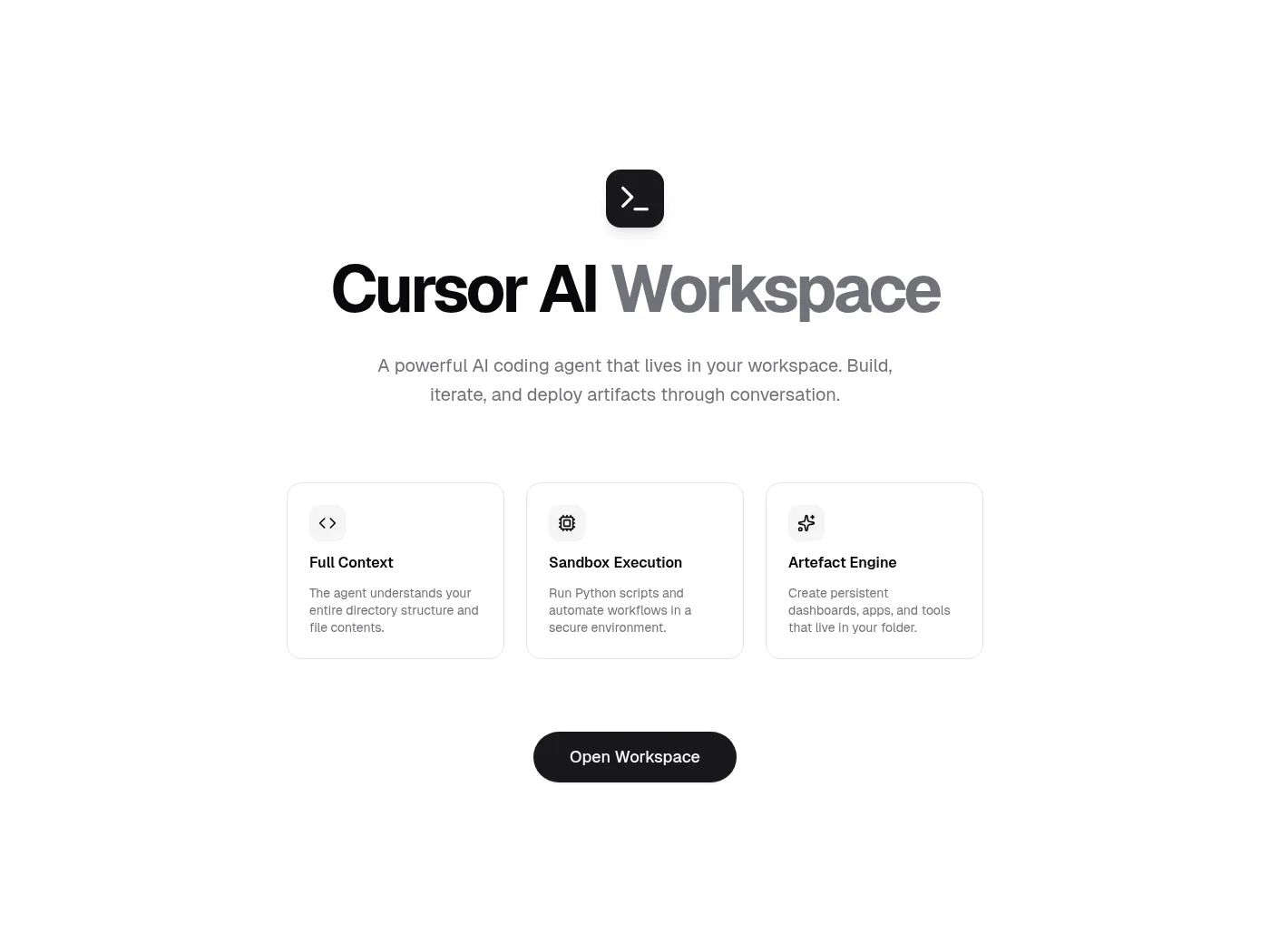 Cursor AI Workspace Agent