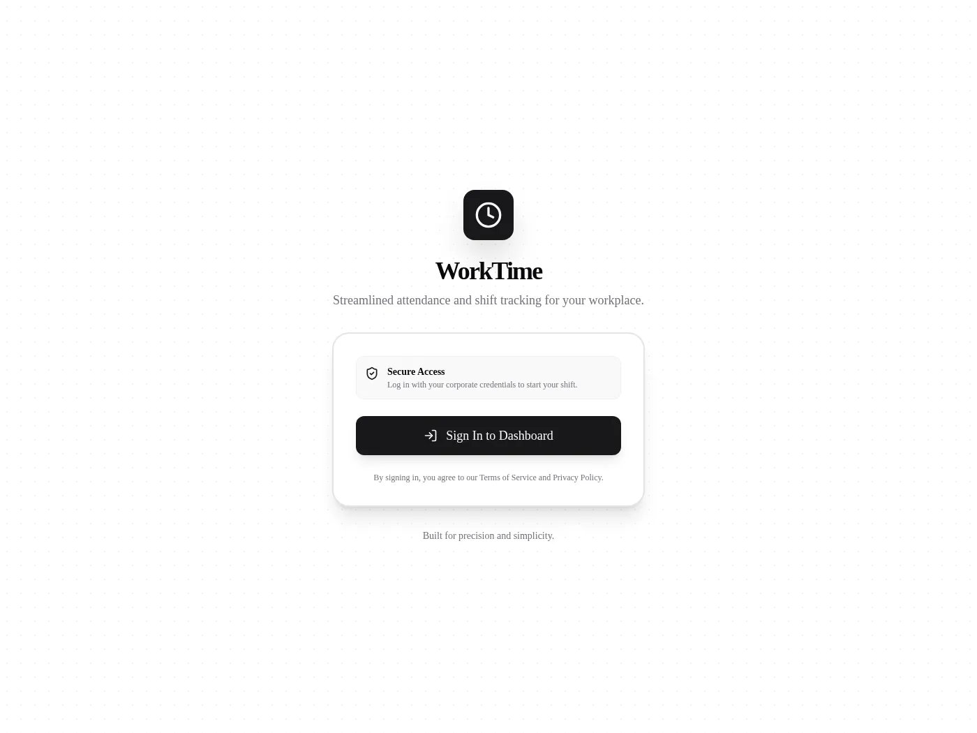 WorkTime Tracker