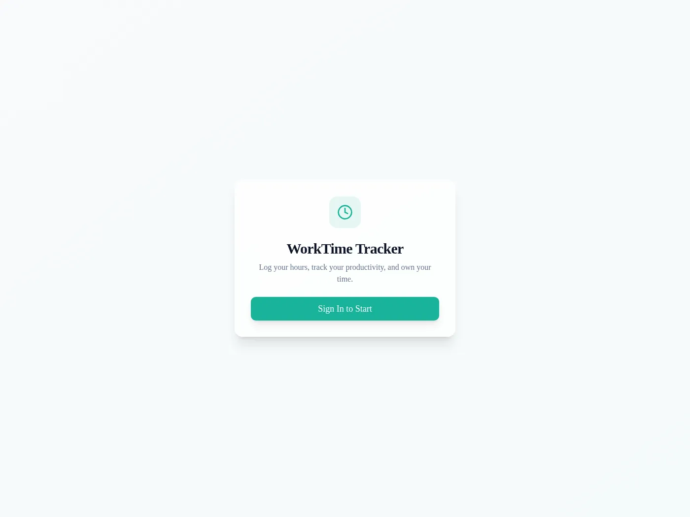 WorkTime Tracker