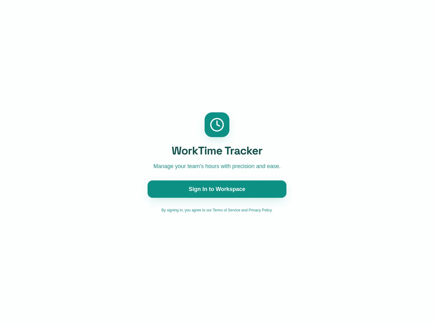 WorkTime Tracker
