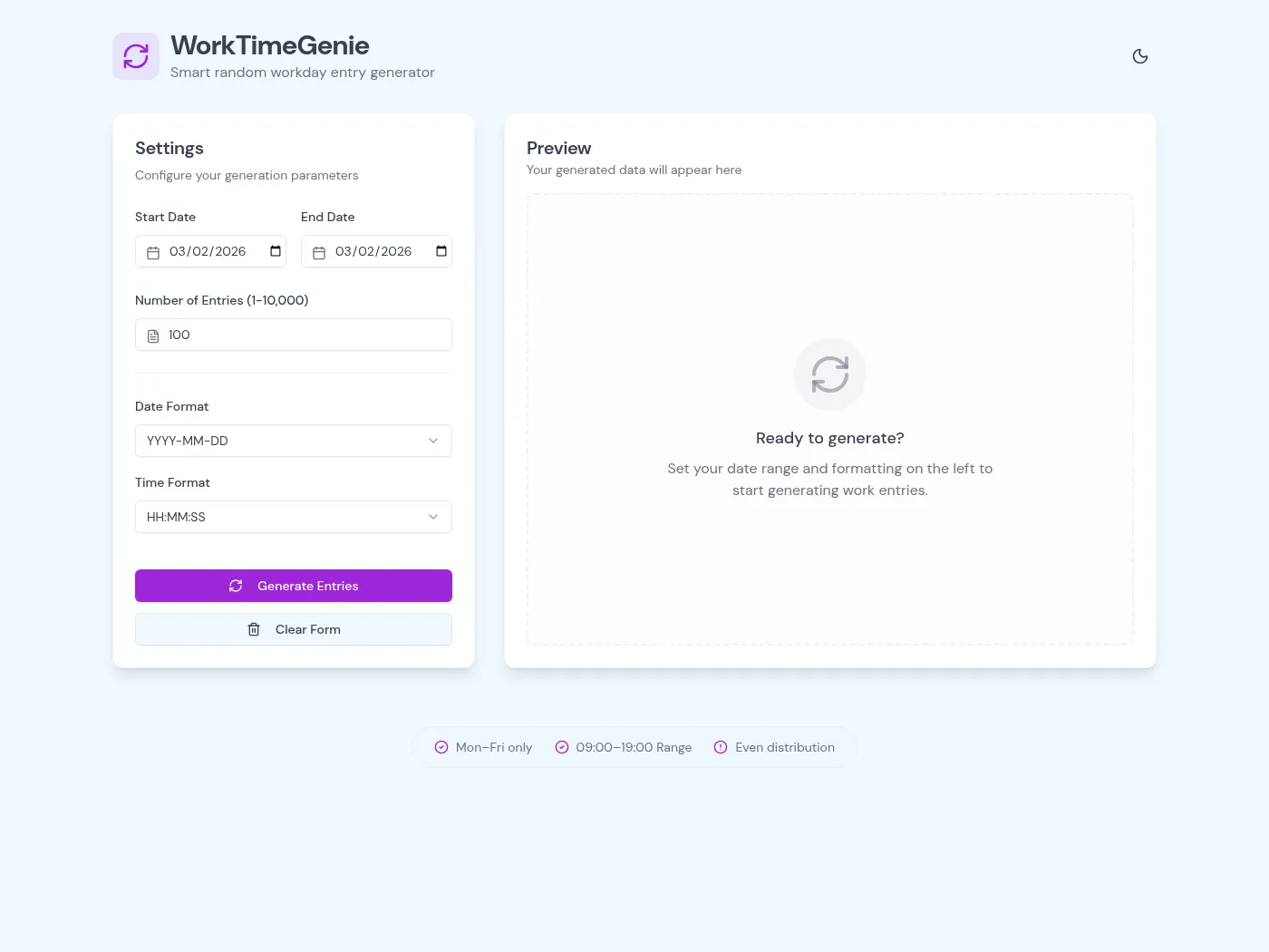 WorkTimeGenie