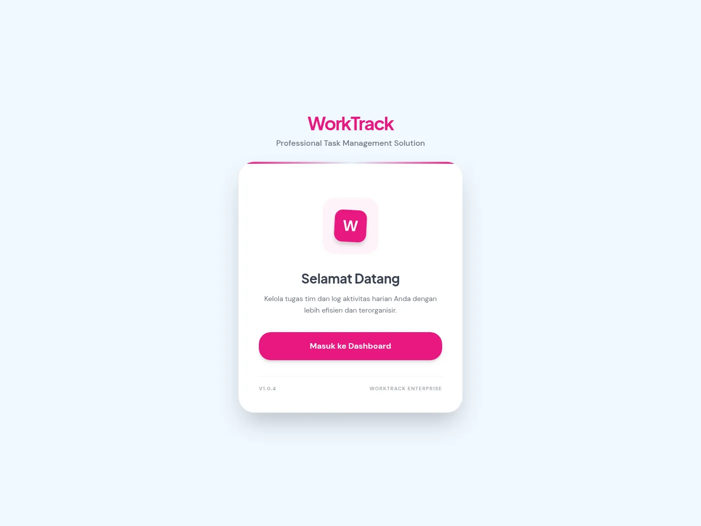WorkTrack Task Manager