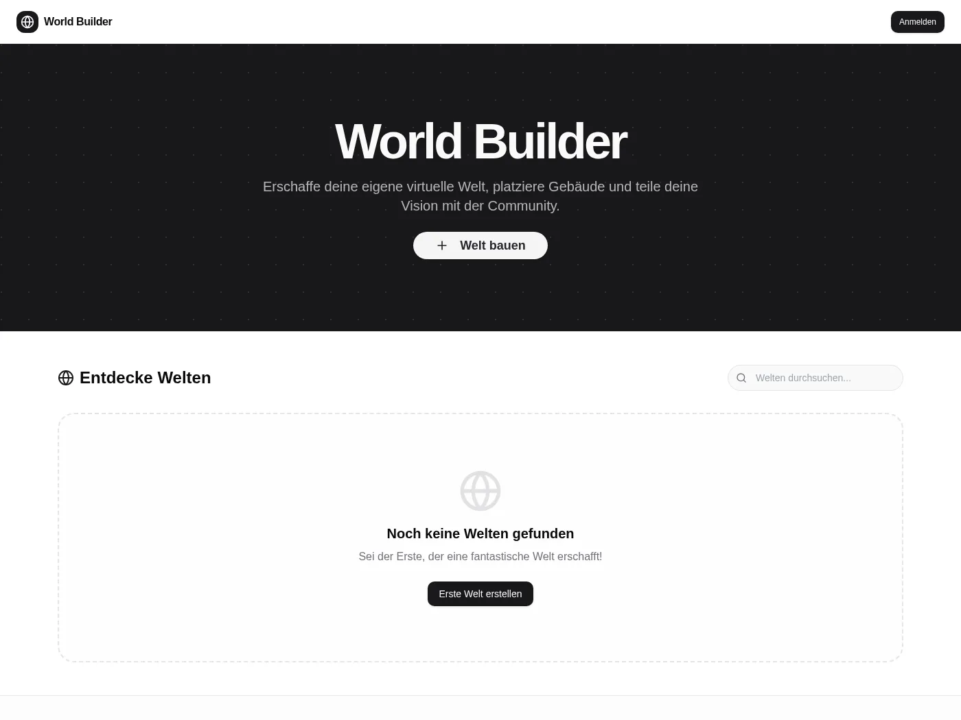 World Builder App