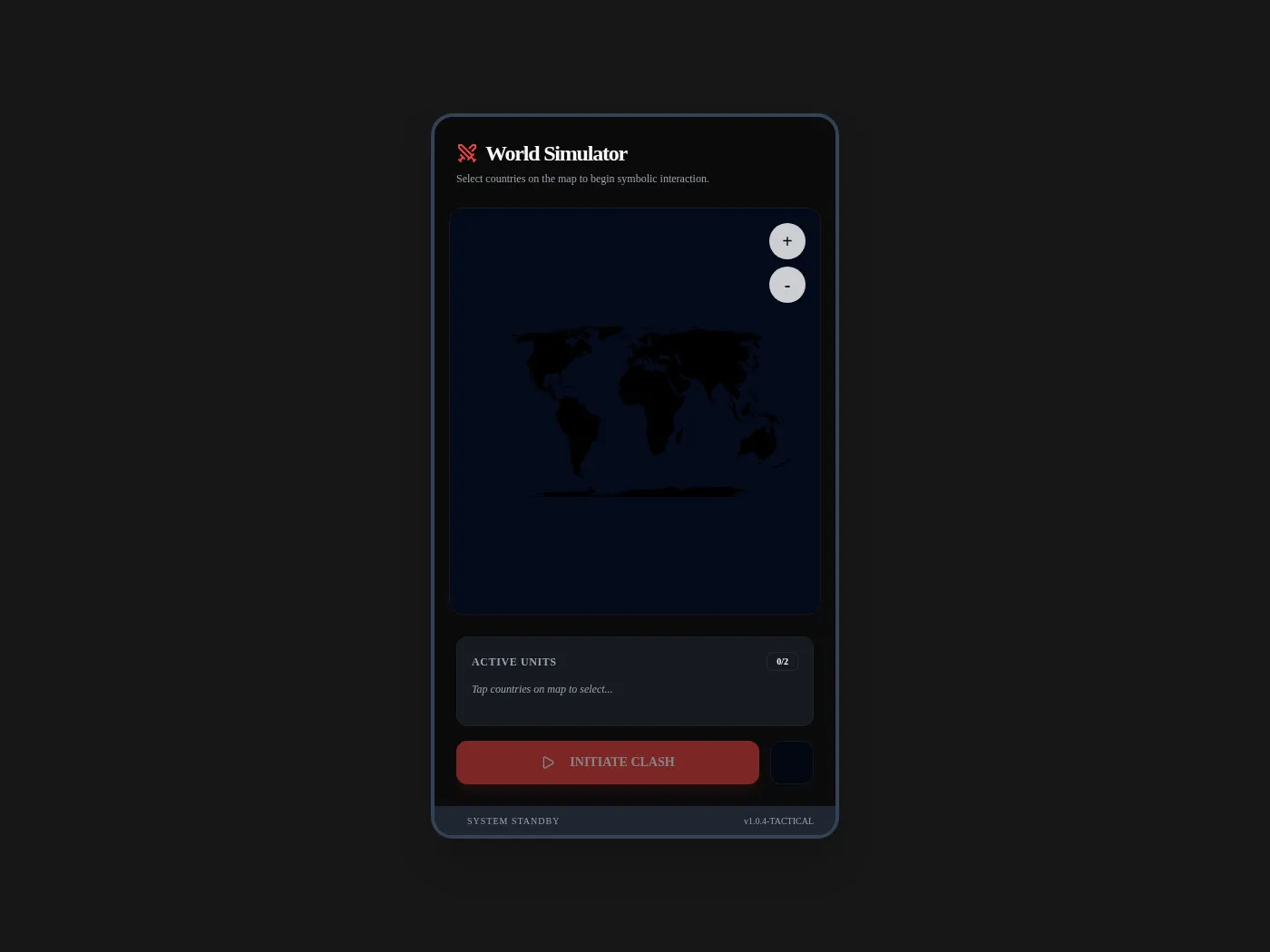 World Conflict Simulator