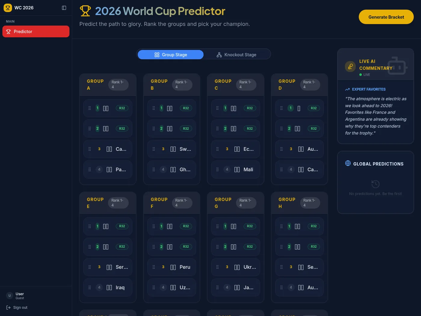 World Cup Predictor