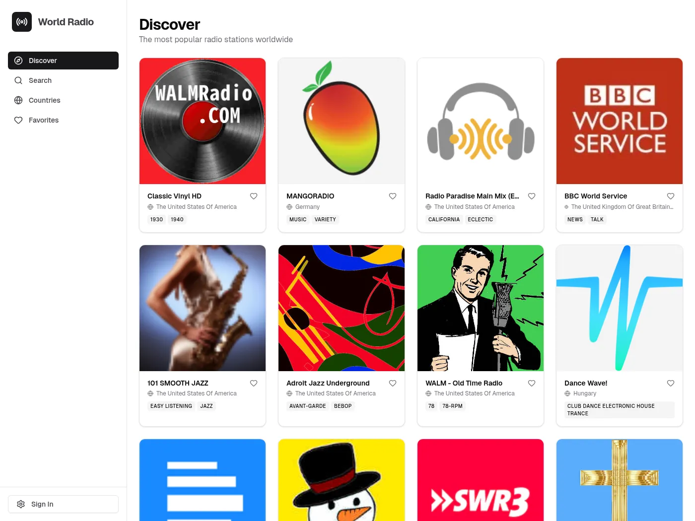 World Radio Explorer