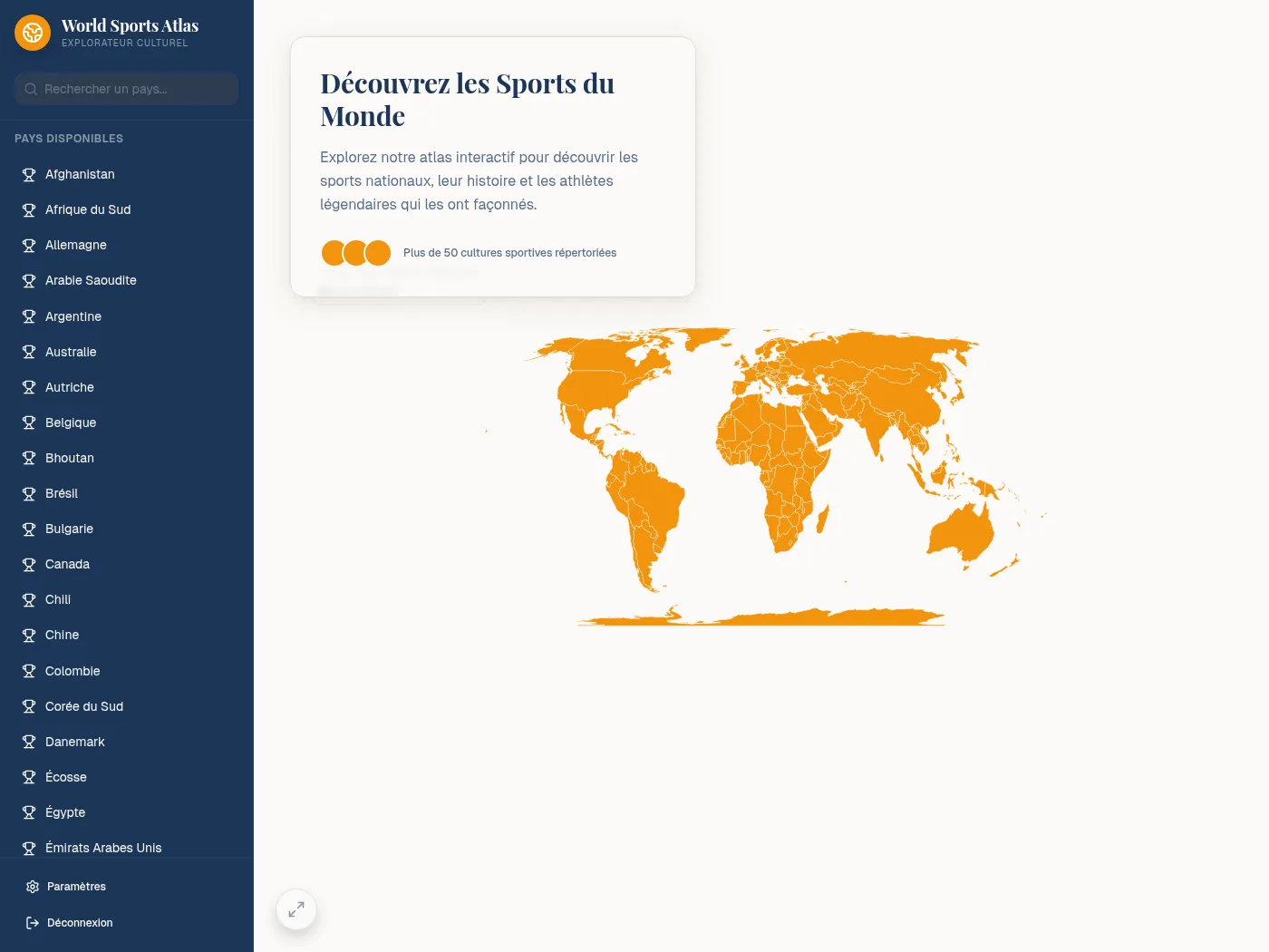 World Sports Atlas