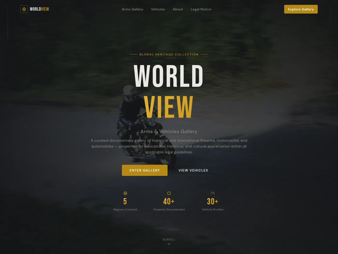 WorldView Vehicle & Arms Gallery