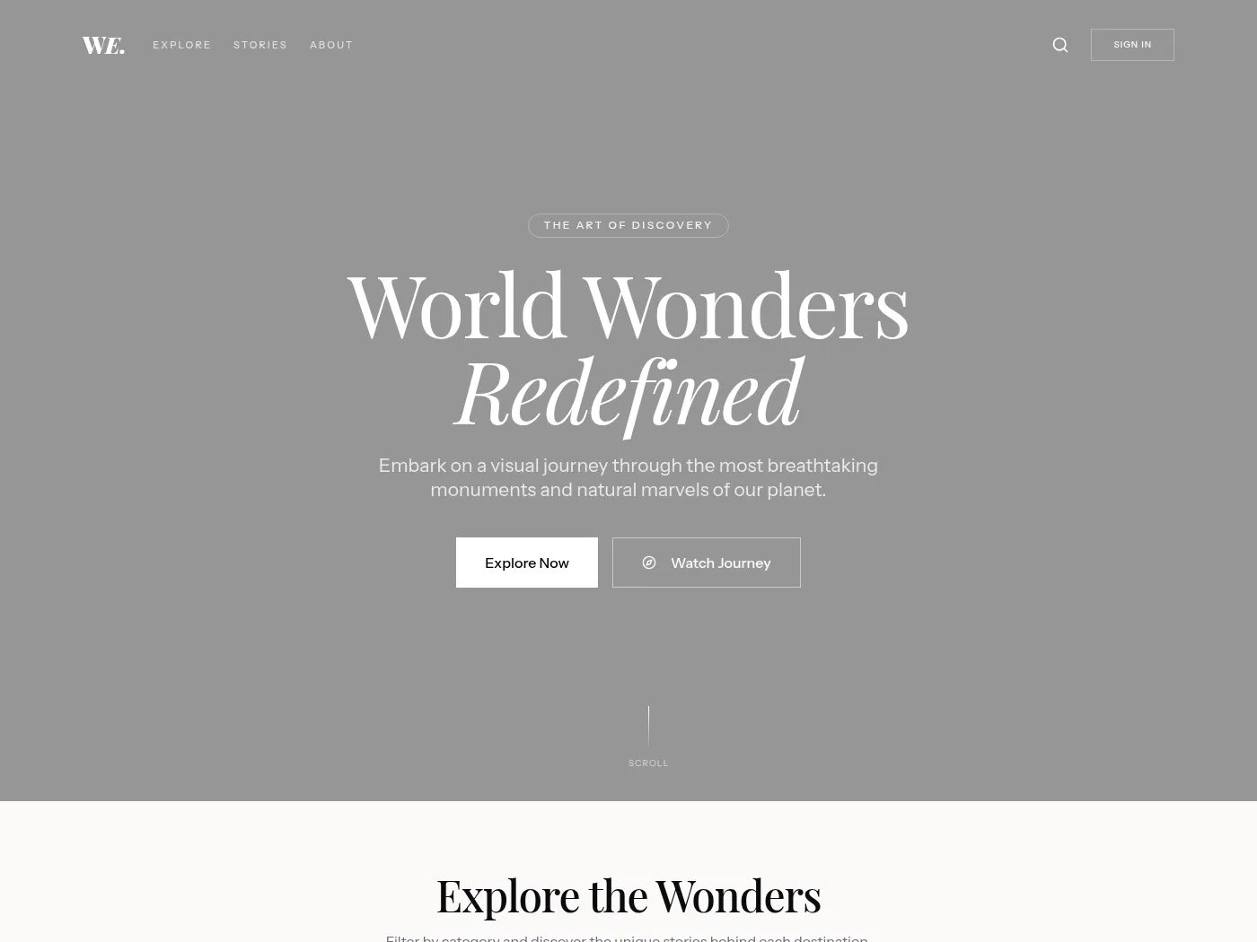World Wonders Explorer