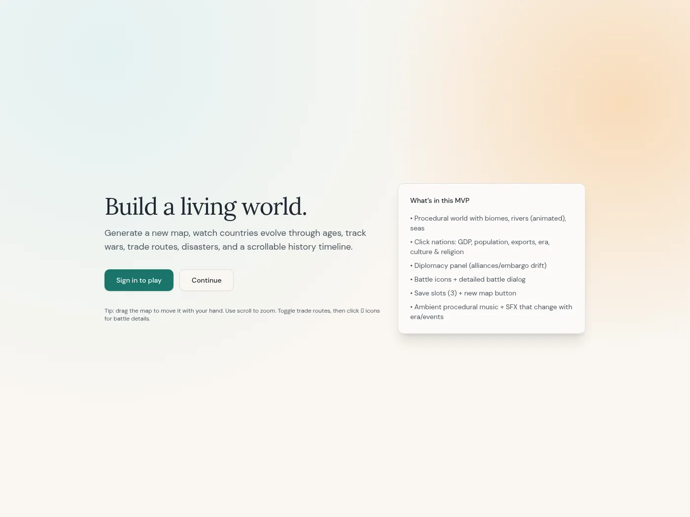 WorldBuilder Simulator