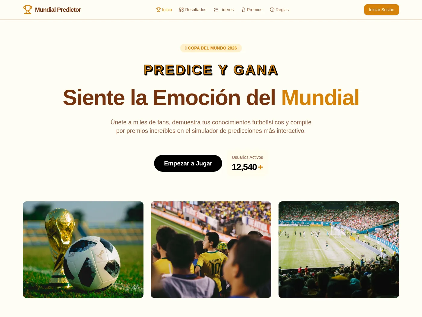 World Cup Predictor UI