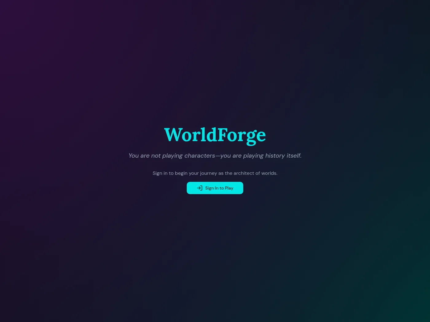 WorldForge Simulator