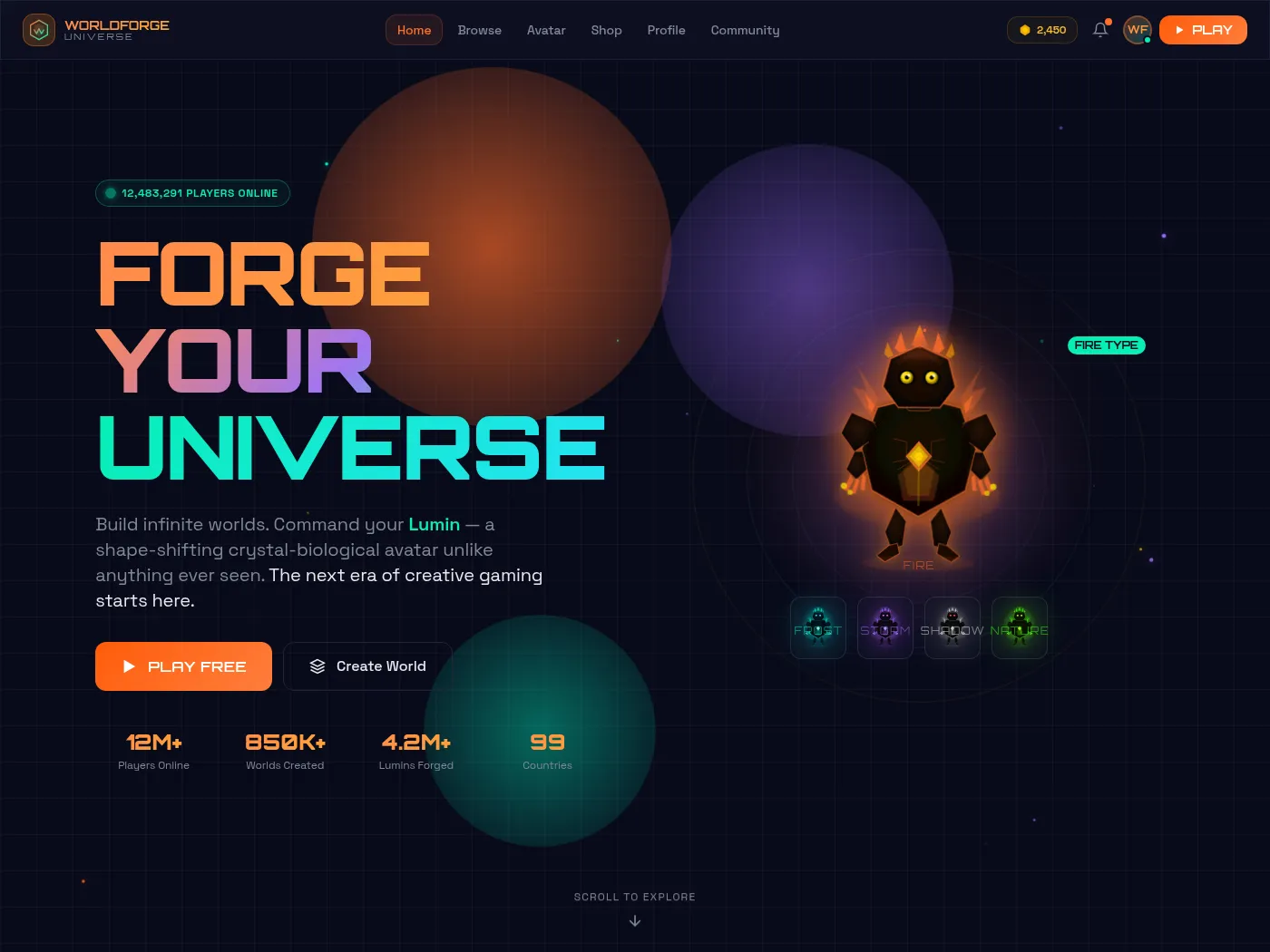 WorldForge Universe