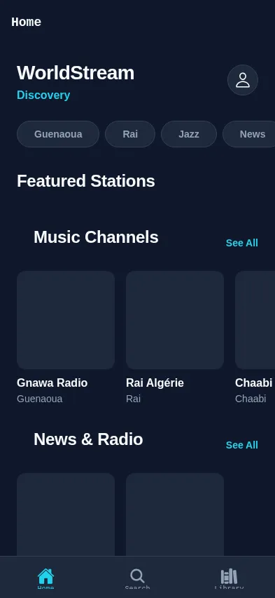 WorldStream Radio App