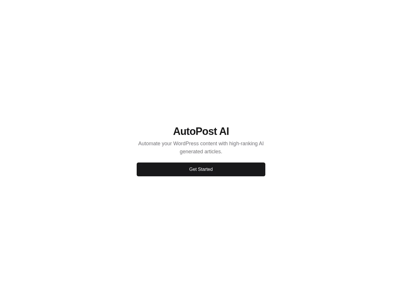 AutoPost AI Agent