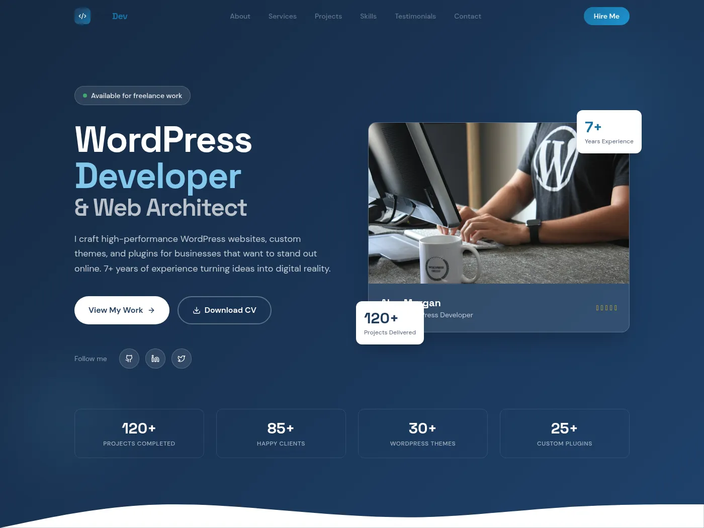 WP Dev Portfolio