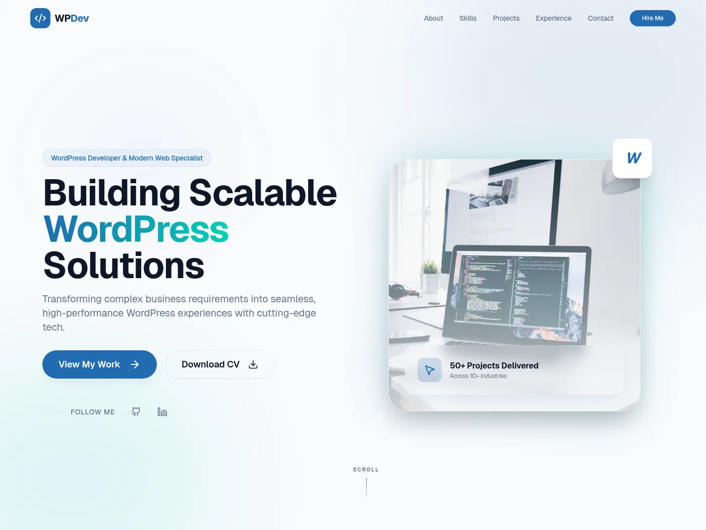 WP Dev Portfolio