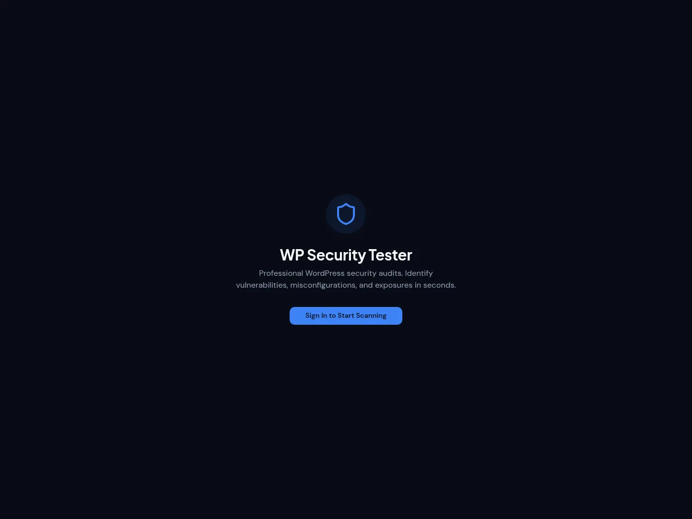 WP Security Tester