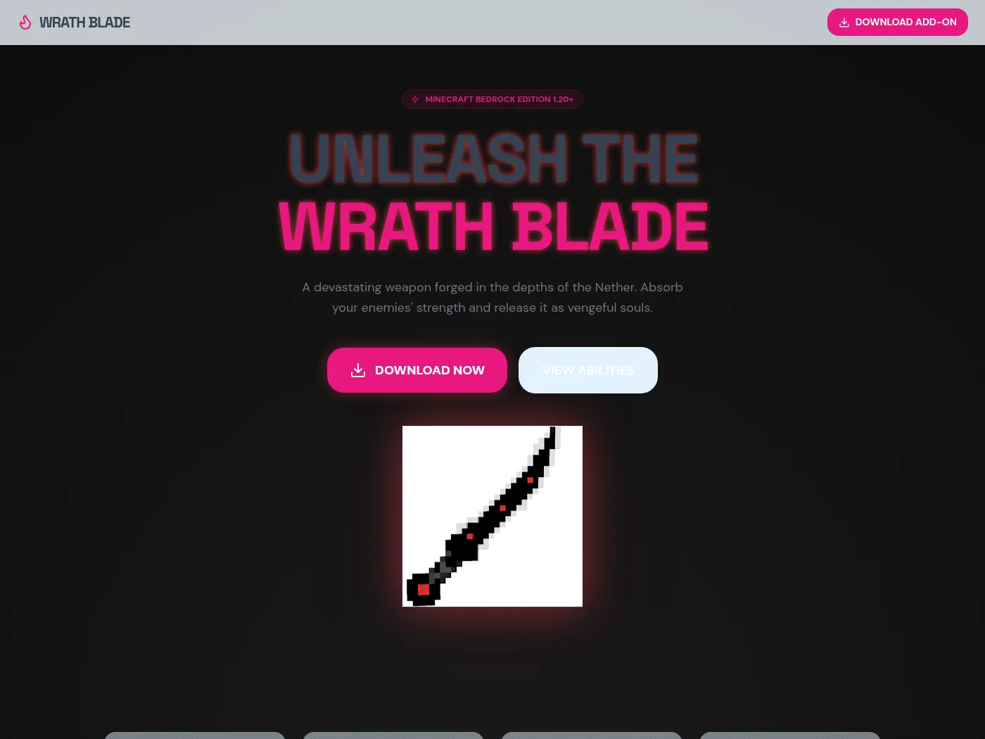 Wrath Blade Mod