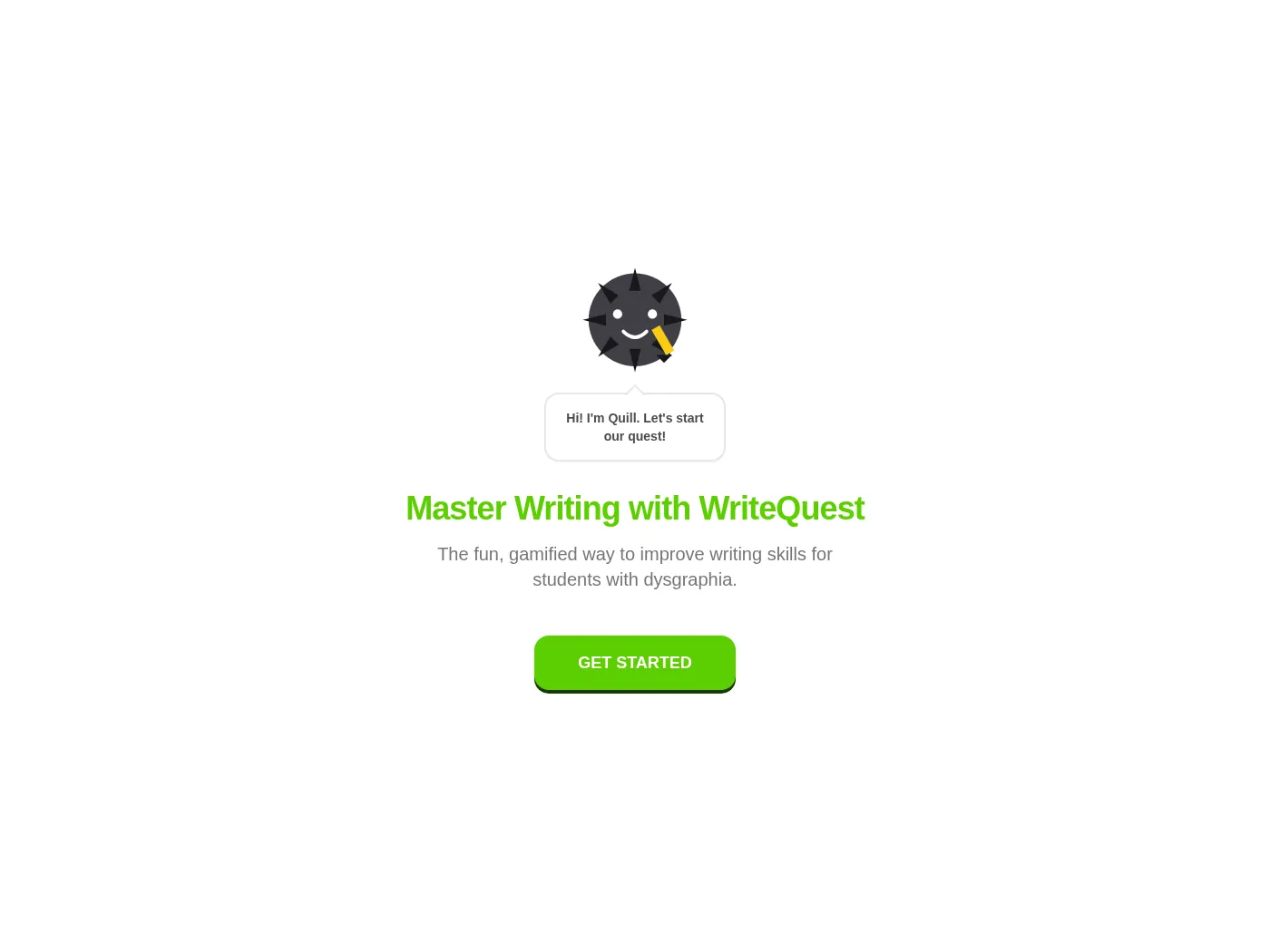 WriteQuest Learning Game