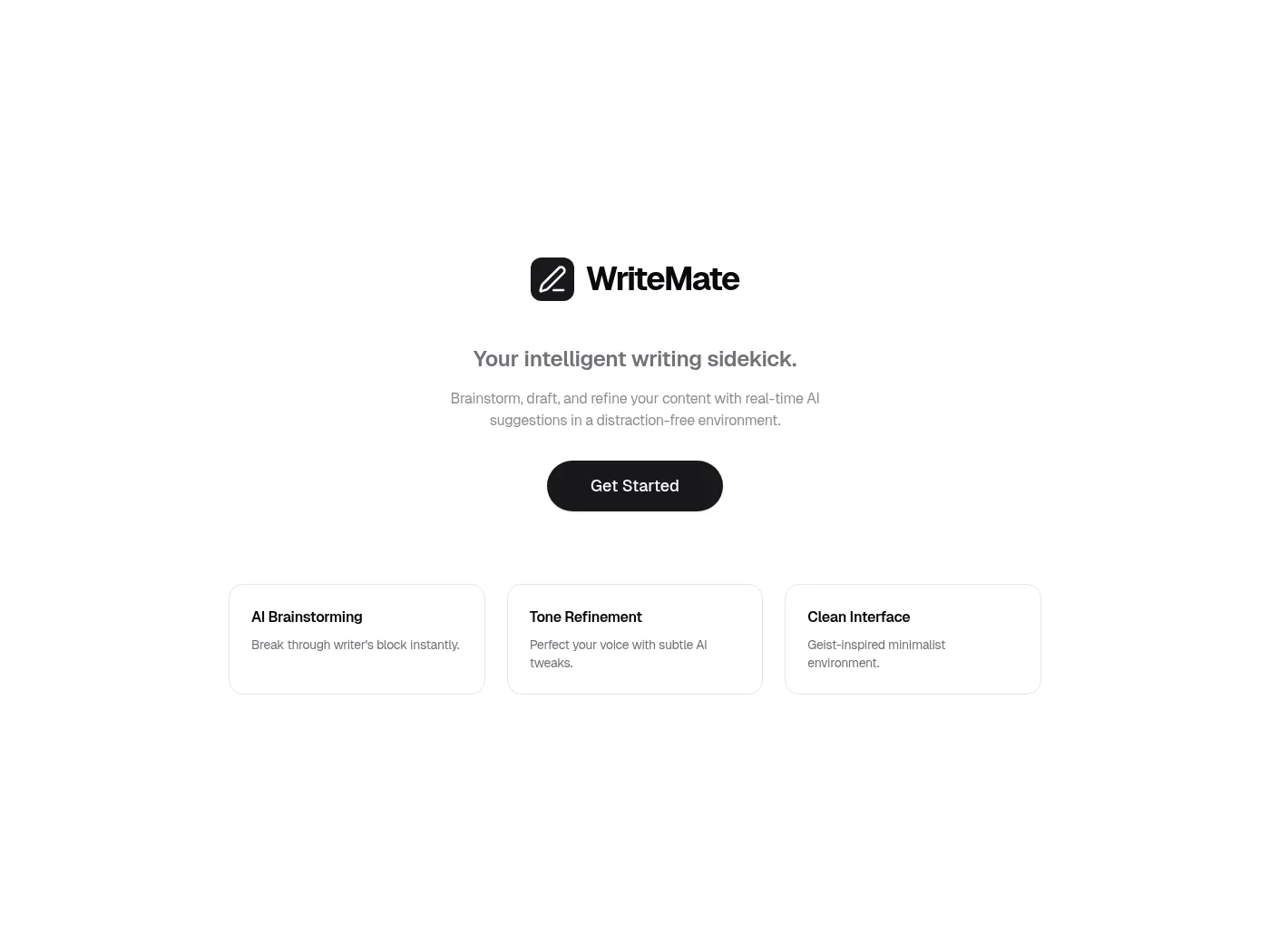 WriteMate Assistant