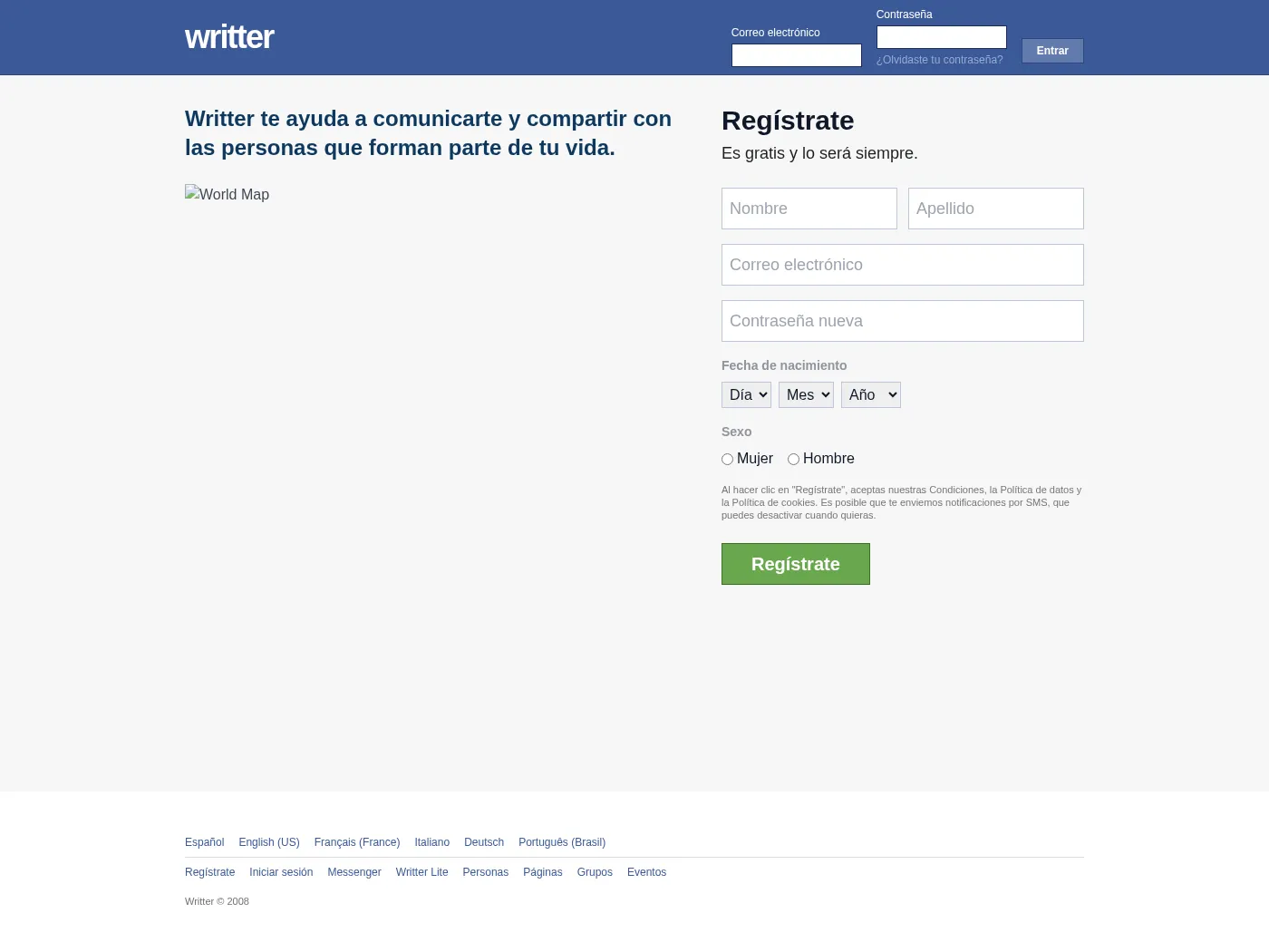 Writter Social 2008