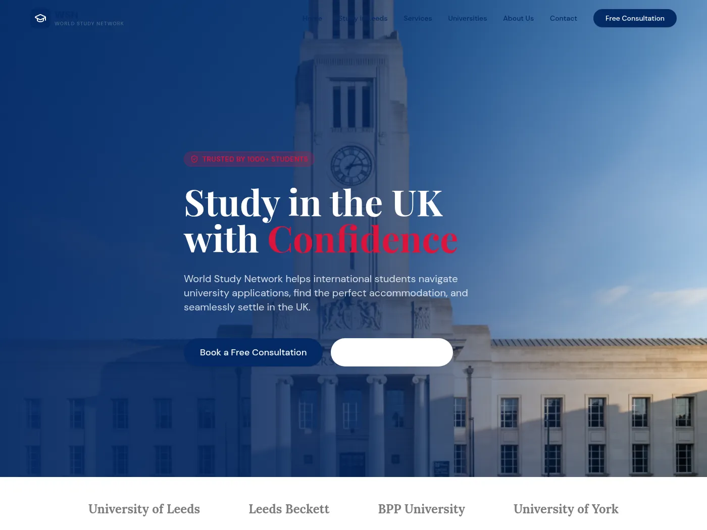 WSN Study UK Website