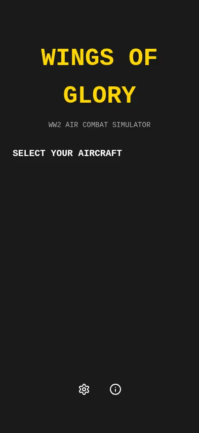 WW2 Flight Simulator Game