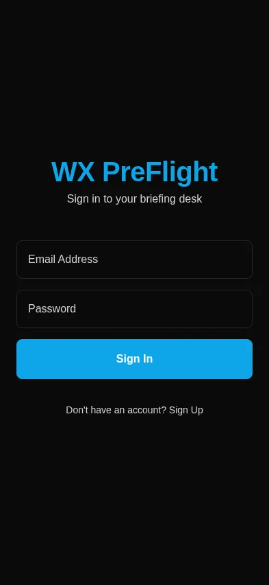 WX PreFlight