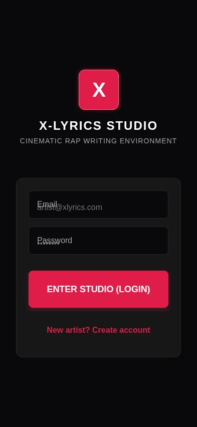 X-LYRICS Studio