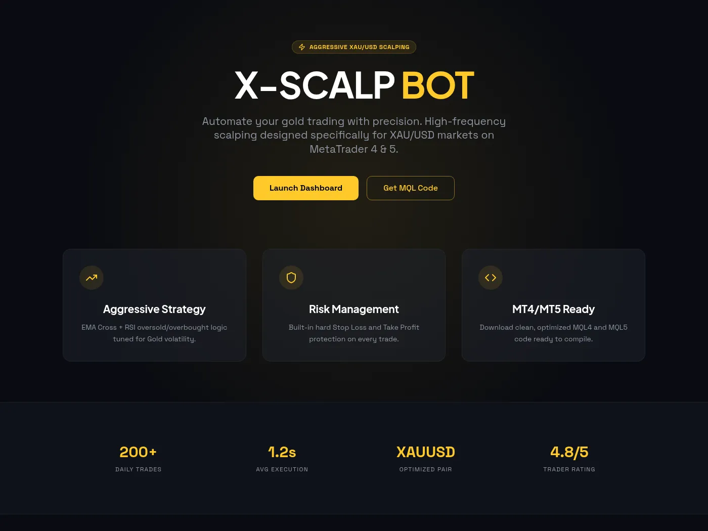 XAU Scalper Bot