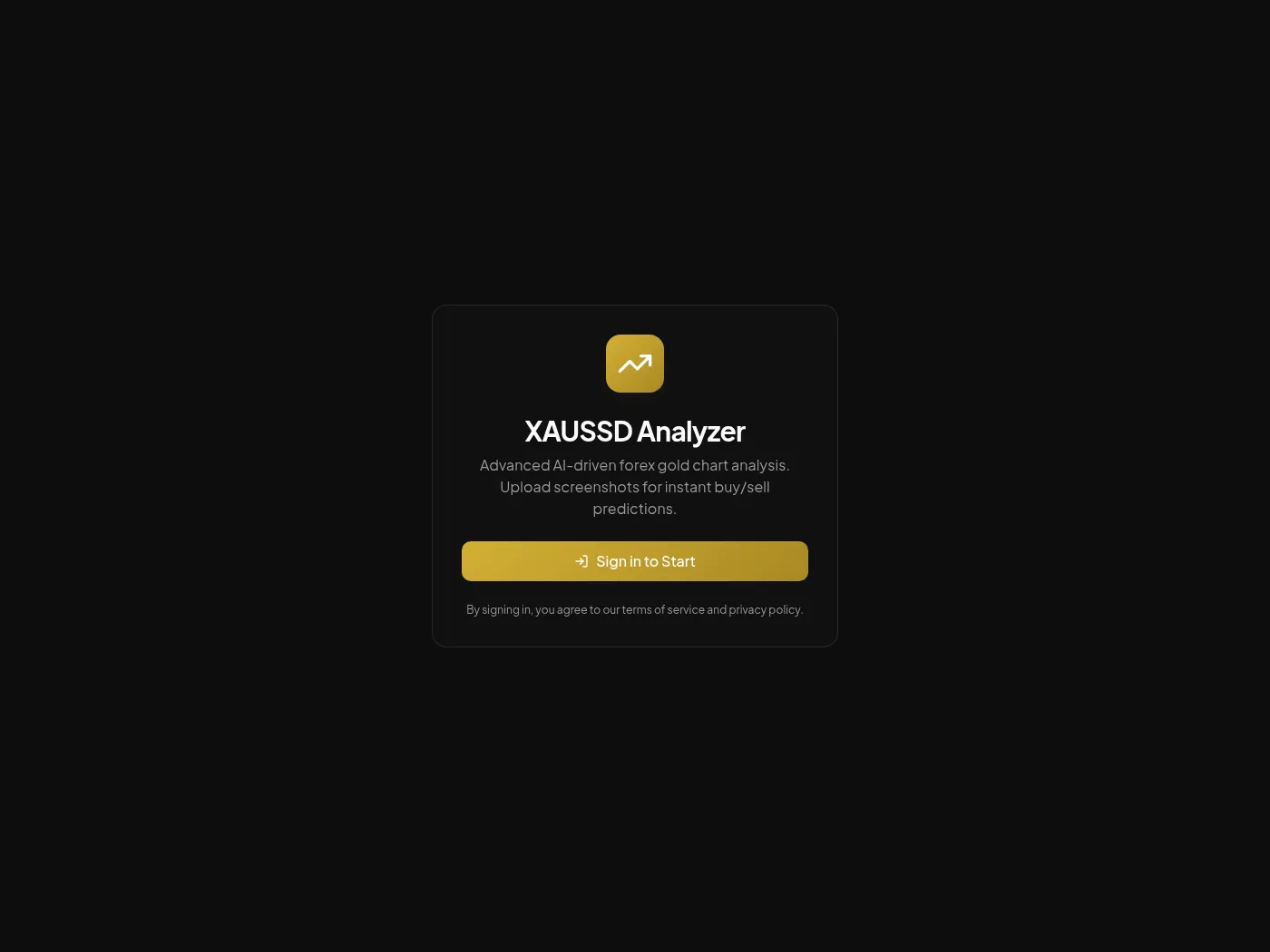 XAUSSD Chart Analyzer