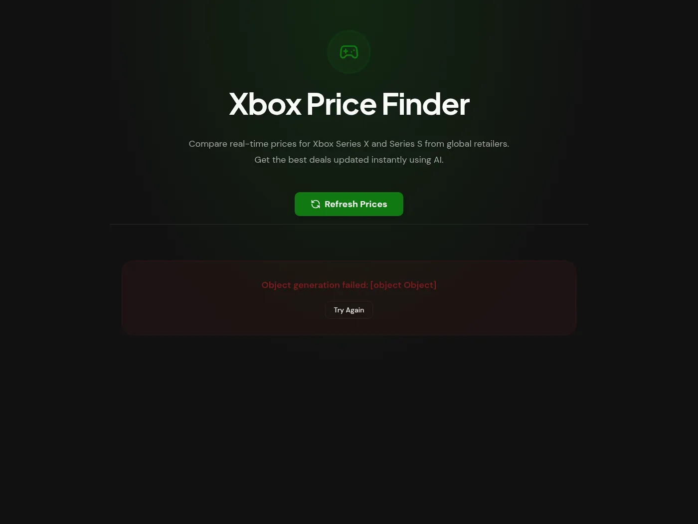 Xbox Price Finder