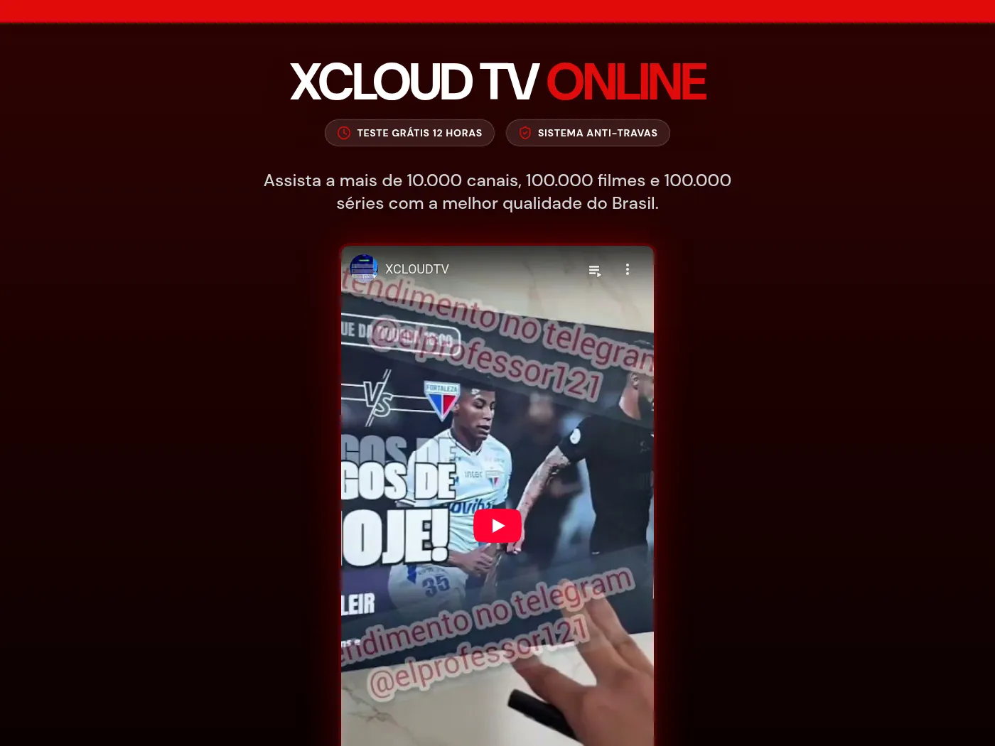 XCloud TV Landing