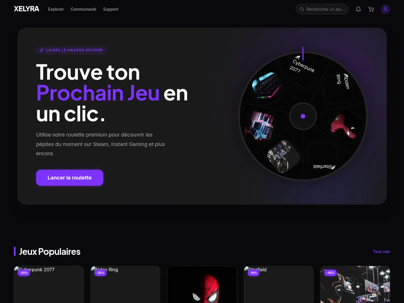 XELYRA Premium Gaming Hub