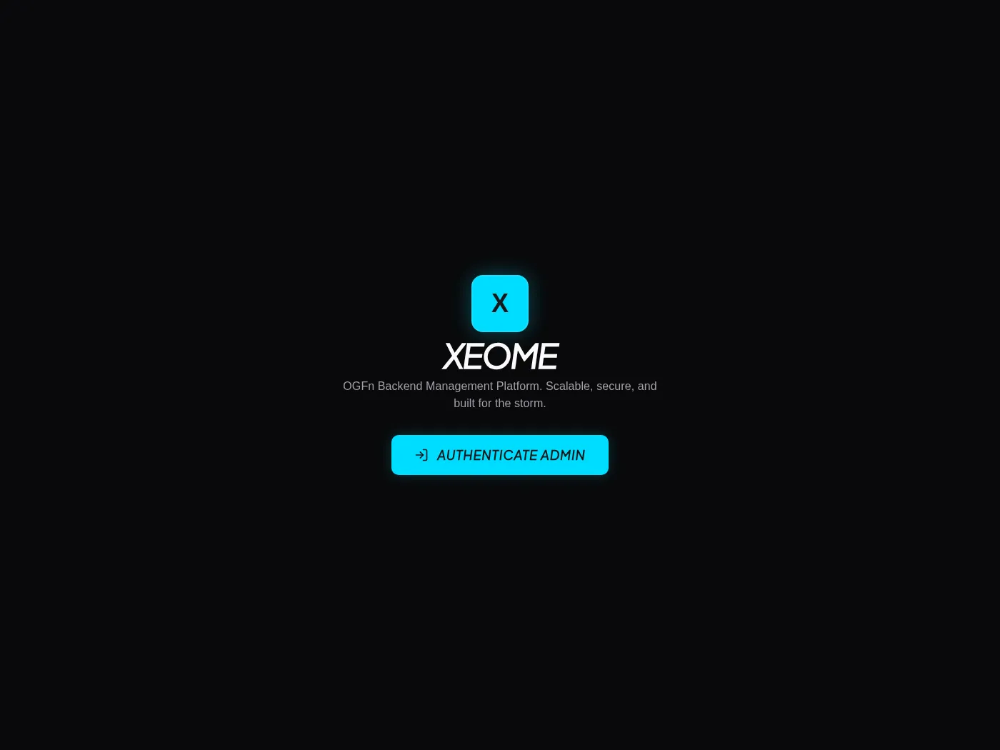 Xeome Backend Core