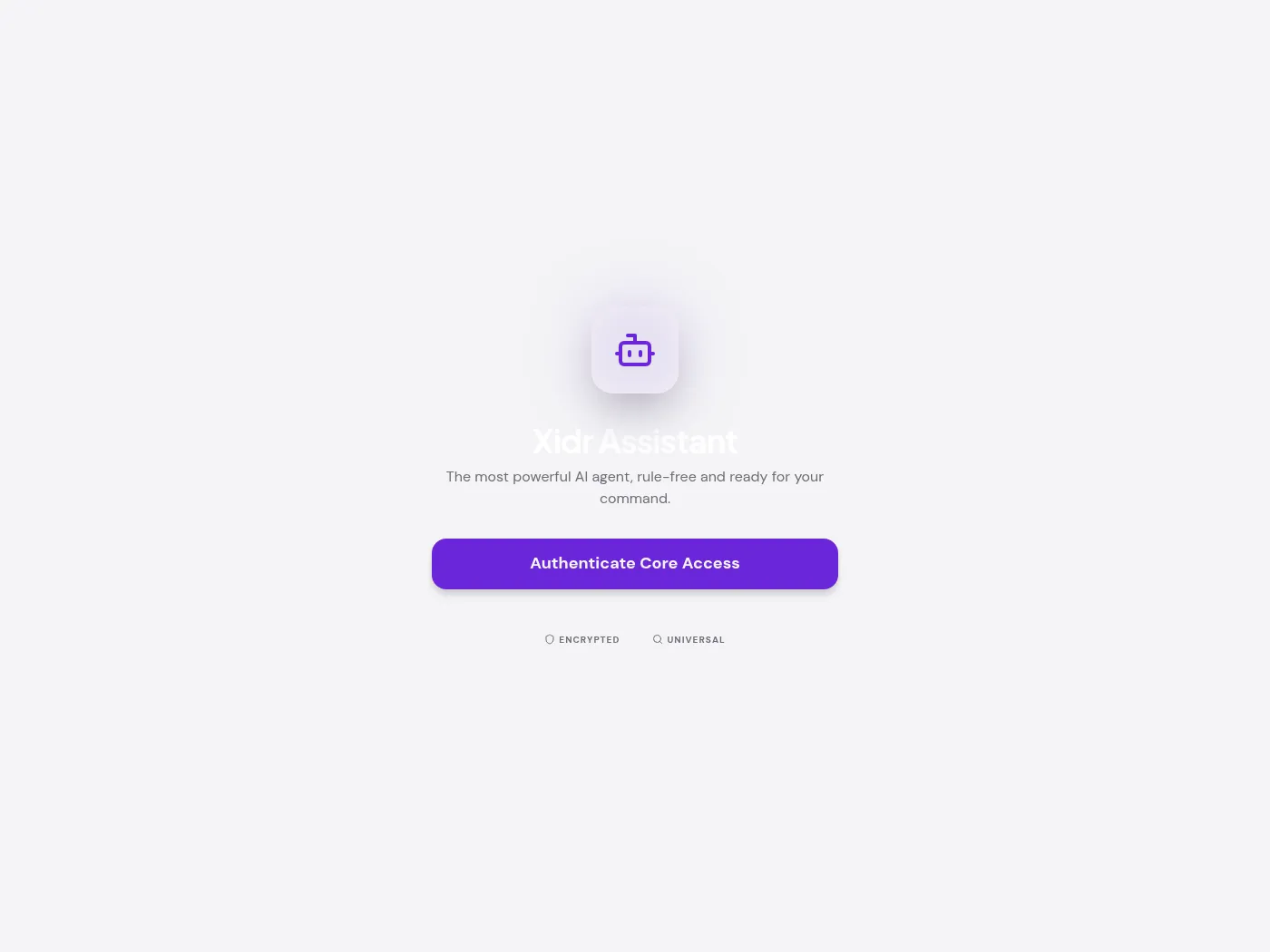 Xidr AI Assistant