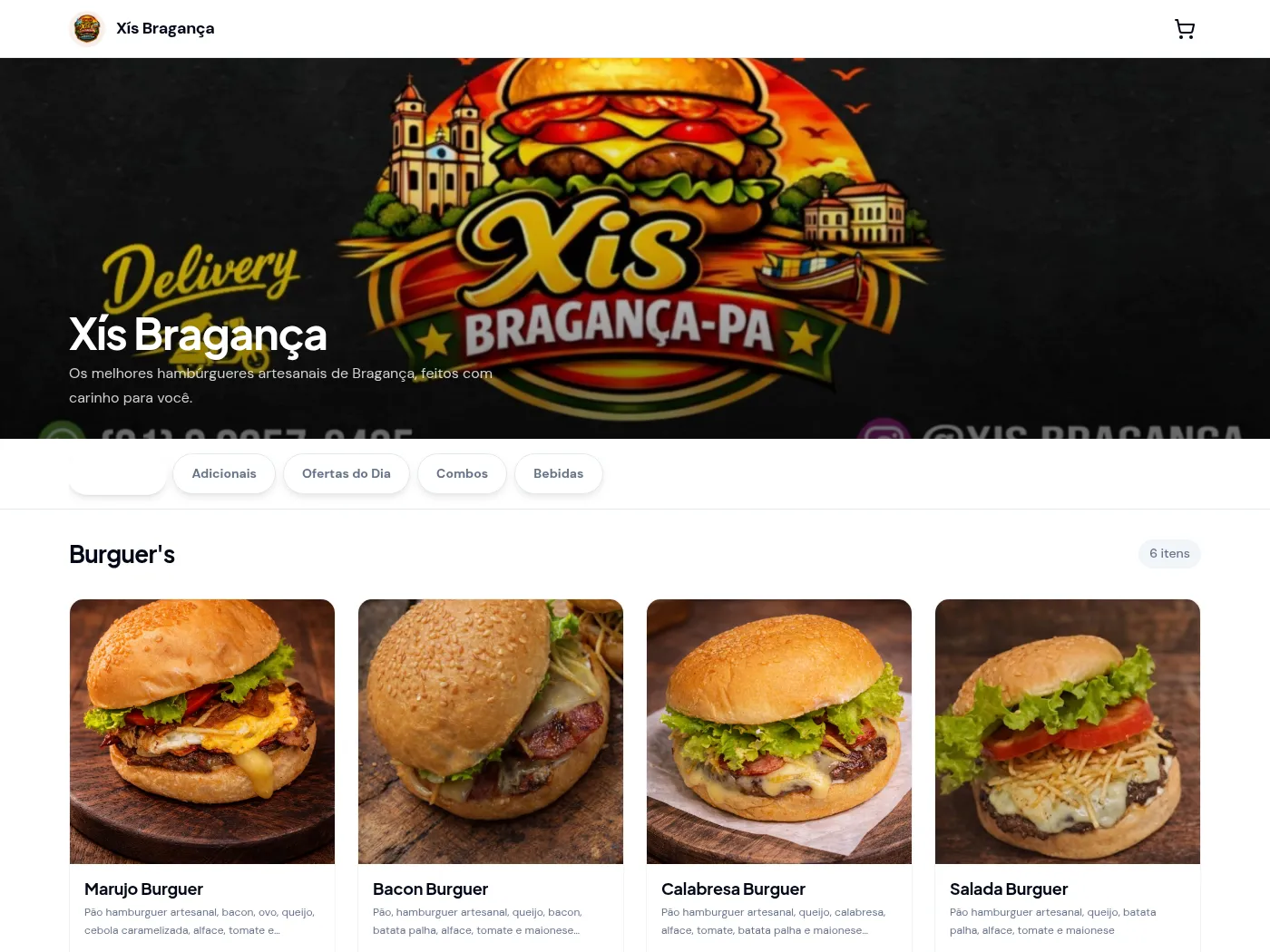 Xis Bragança Food Portal