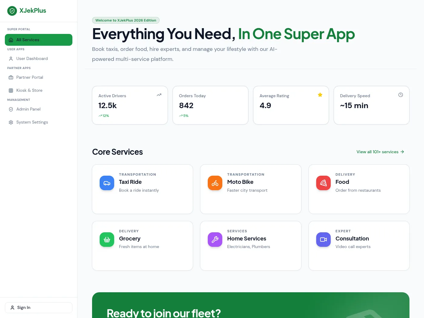 XJekPlus App Suite
