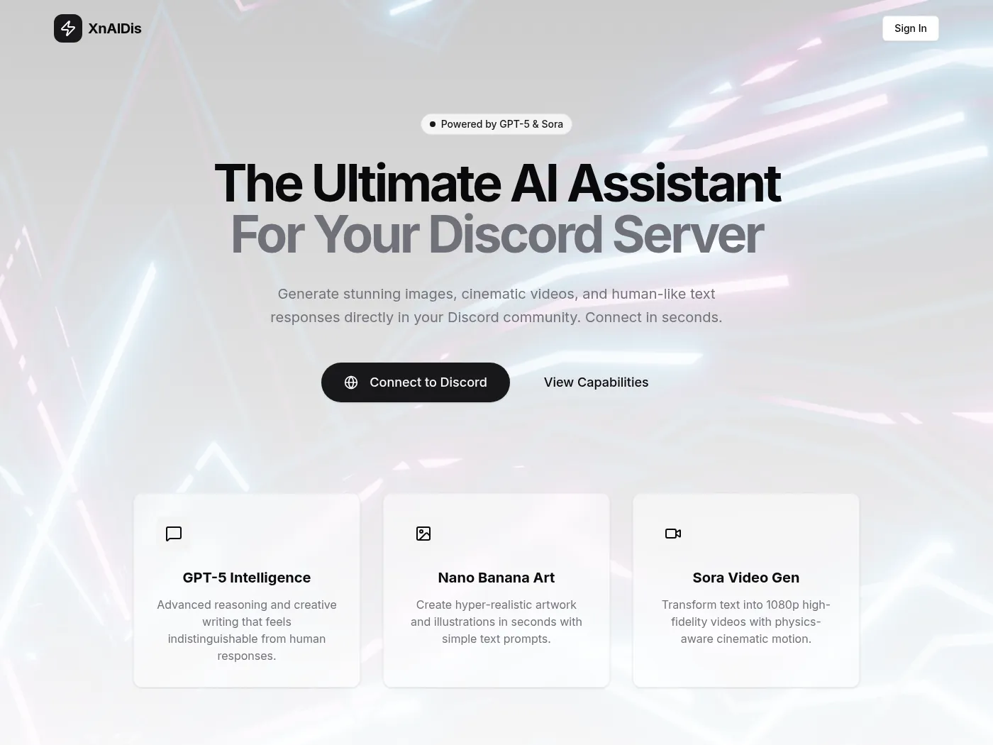 XnAIDis Discord AI Bot