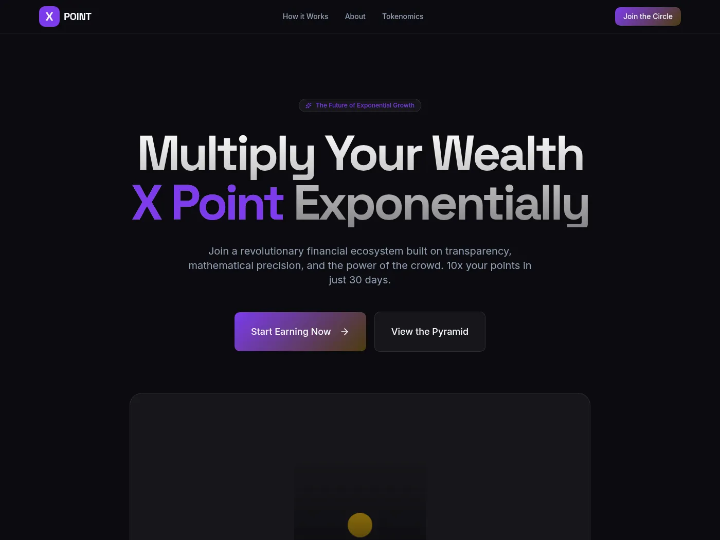 X Point Pyramid